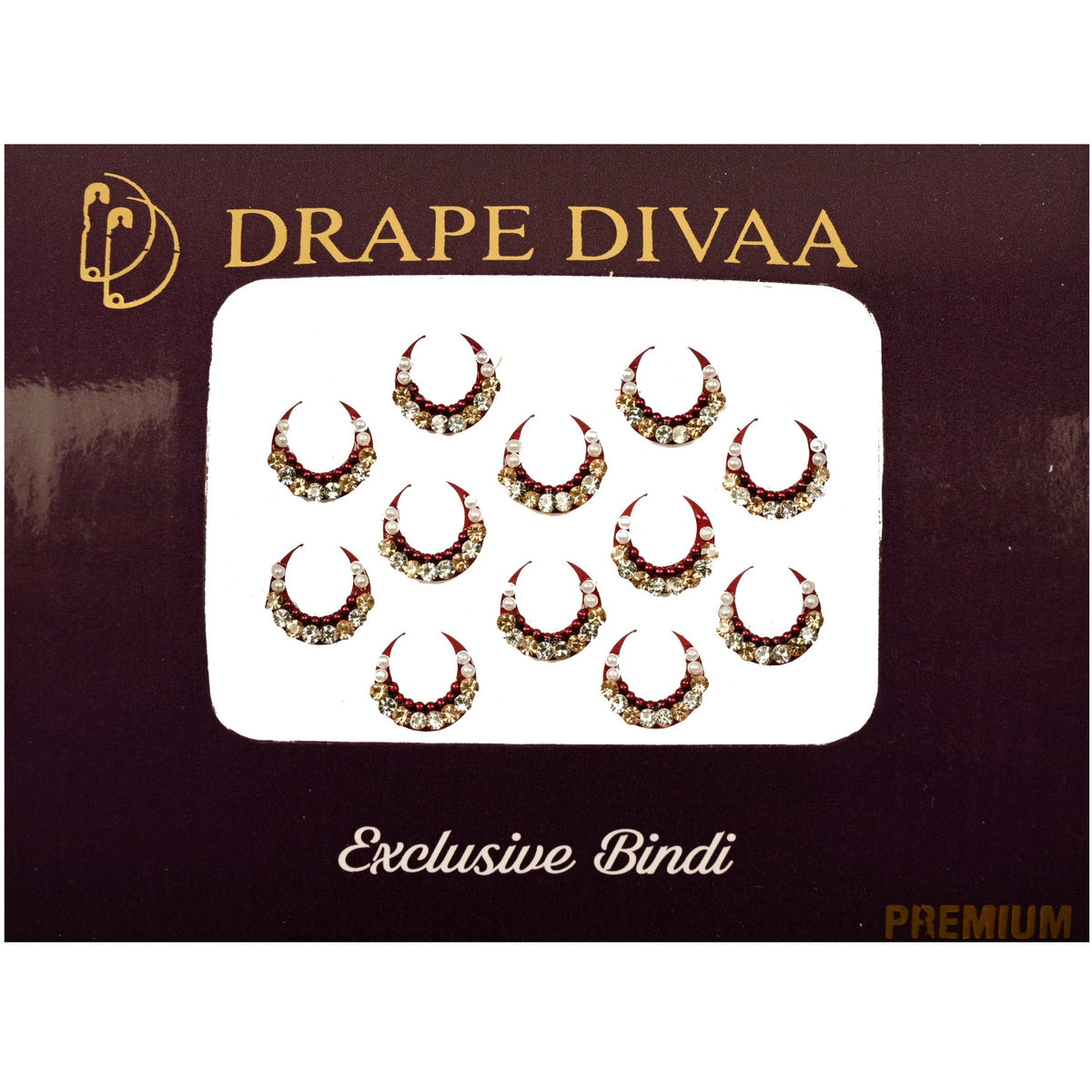 Buy Latest Design Stone Bindi - DD-TI-1126 | Drape Divaa