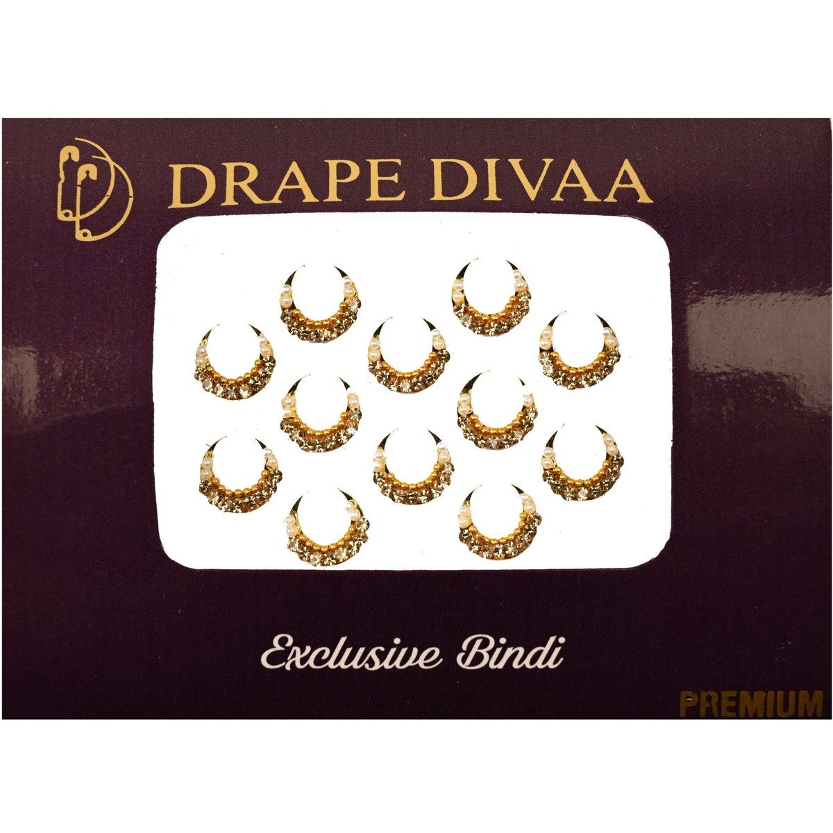 Buy Latest Design Stone Bindi - DD-TI-1129 | Drape Divaa