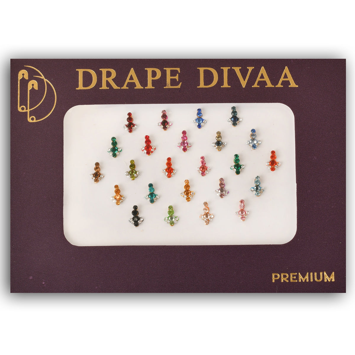 Buy Latest Design Stone Bindis DD-TI-1071 | Drape Divaa