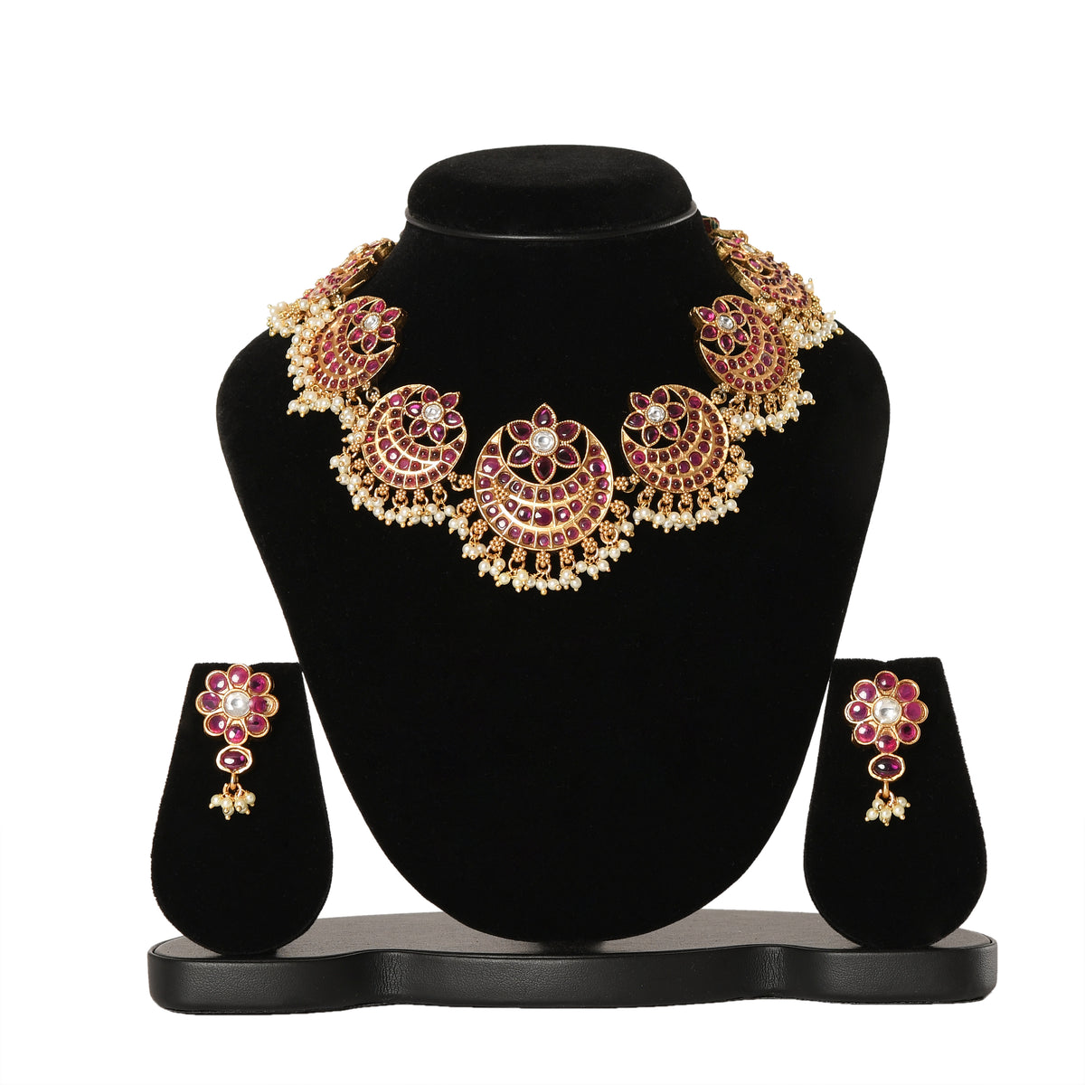 Necklace Set - Designer Fashion Jewelry set | Drape Divaa
